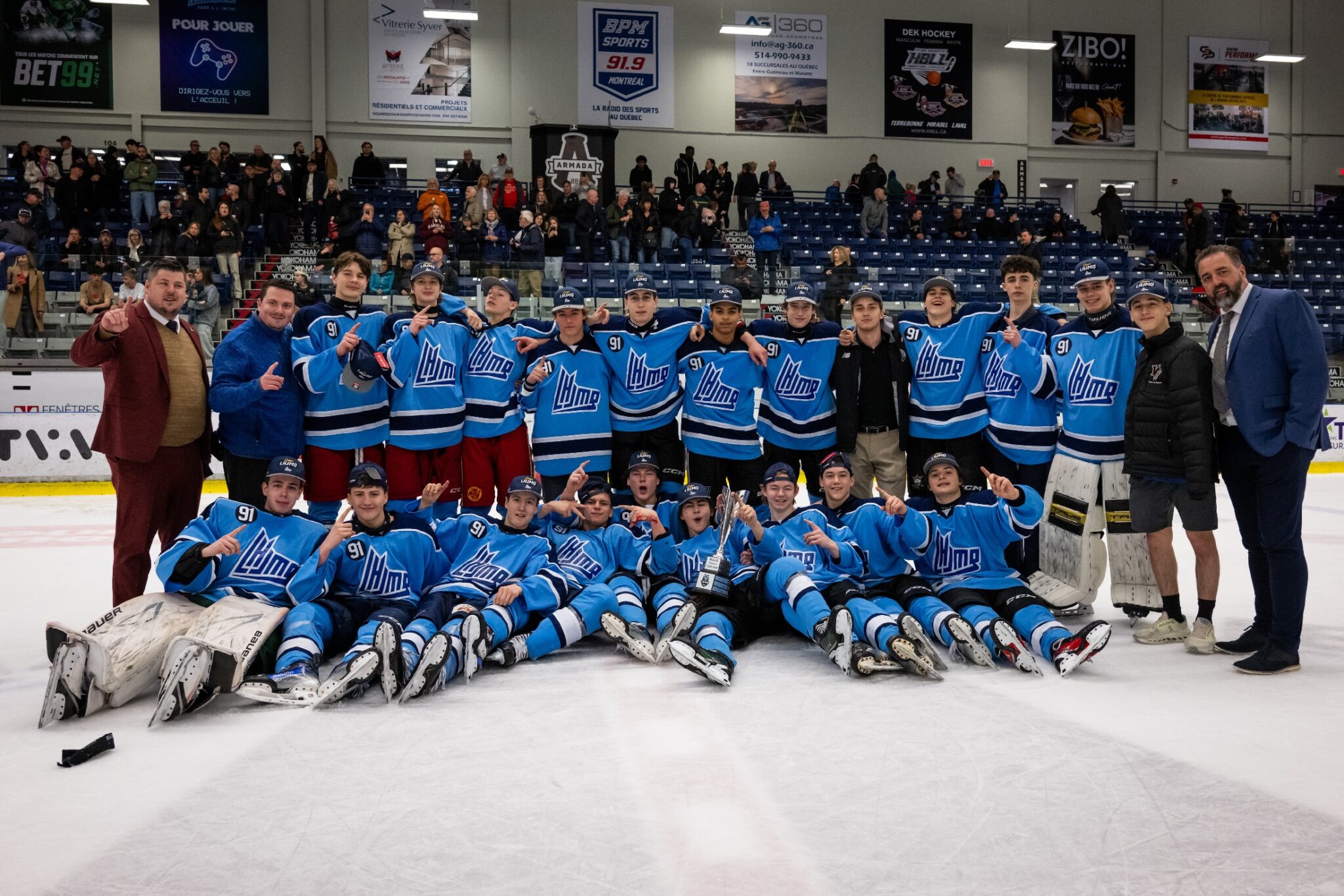 Liam Armit scores game-winning goal to win QMJHL Cup for Team Daigle ...